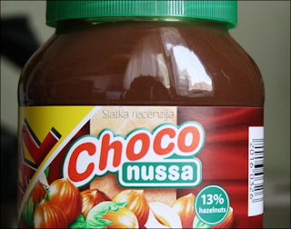 Lješnjak - kakaov krem - proizvod [Choco Nussa] | Slatka recenzija